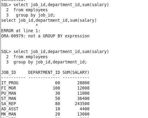 Oracle之group by及order by详解_oracle group by order by-CSDN博客