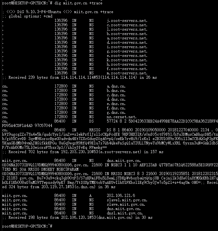 域名DNS命令总结（host,nslookup,dig,resolve-dnsname详解，包括dig的安装）-CSDN博客