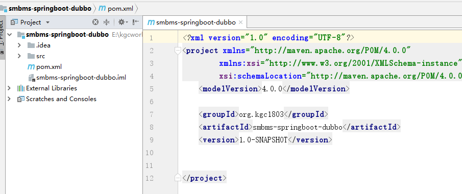 idea+spring boot+dubbox搭建微服务SSM框架环境项目（maven-图文并解）_在 idea 中使用 maven 构建,并使用 spring boot + dubbox ...