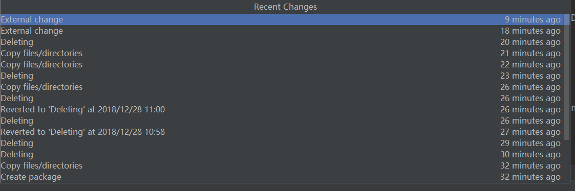 Intellij Idea如何恢复删除的文件或文件夹 (ideal Intellij Idea 编辑器如何找回误删除的代码或者文件) 编程库