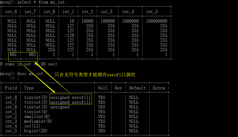 SQL之整型与小数类型_sql整数类型-CSDN博客