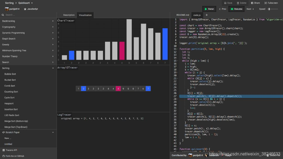 资源:动态演示算法——开源项目algorithm Visualizeralgorithm Visualize Csdn博客