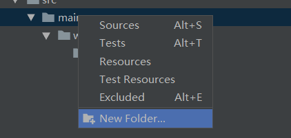 IDEA中创建个web项目，项目中没有resources资源文件_highlights unresolved file references in xml-CSDN博客