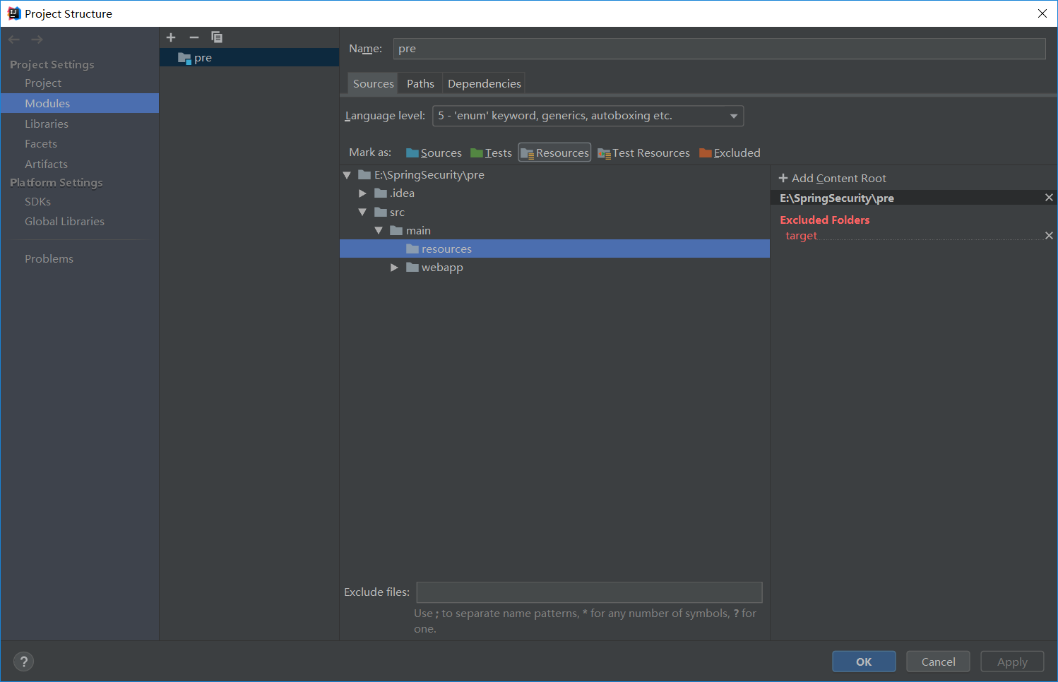 IDEA中创建个web项目，项目中没有resources资源文件_highlights unresolved file references in xml-CSDN博客
