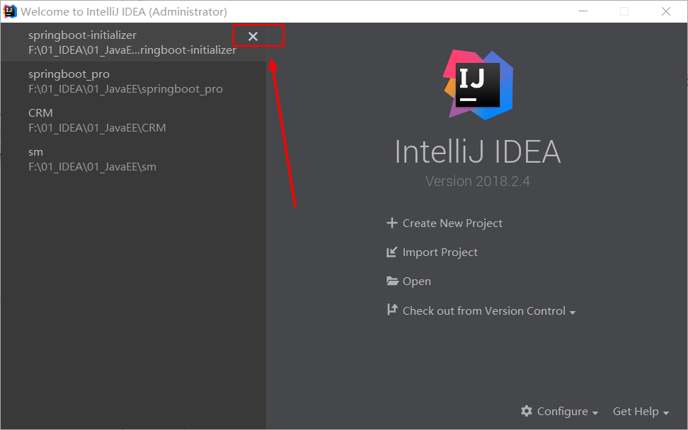 （详细图示）IDEA彻底删除项目_idea怎么删除项目-CSDN博客