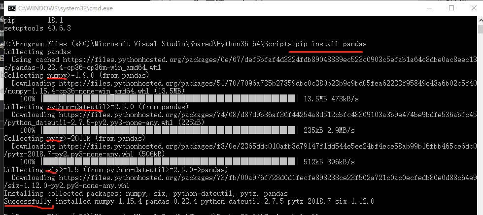 Python3.6 安装pandas包的方法_python36用什么版本pandas-CSDN博客