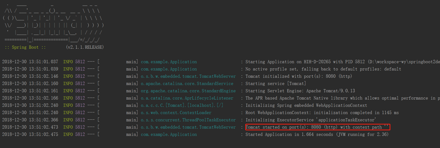 spring boot 2.1学习笔记【二】搭建第一个web项目_刘本龙的专栏-CSDN博客