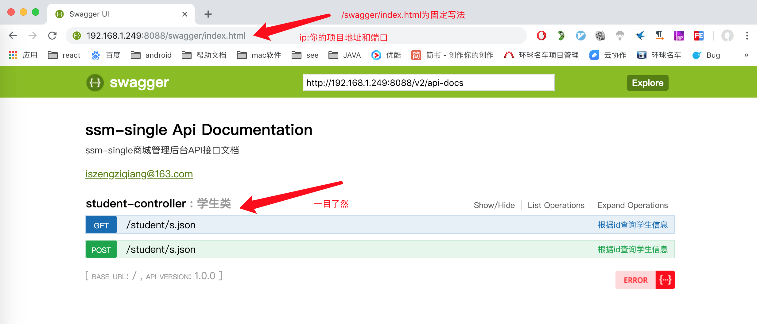 ssm集成swagger详细教程-CSDN博客