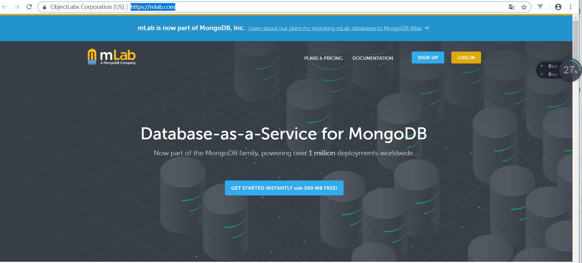 Express mongodb在线数据库 mLab的安装_mlab网站-CSDN博客