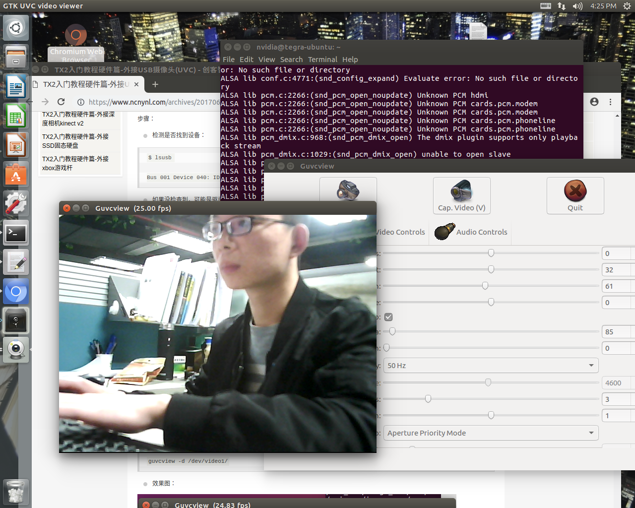 TX2外接USB摄像头（Guvcview）-CSDN博客