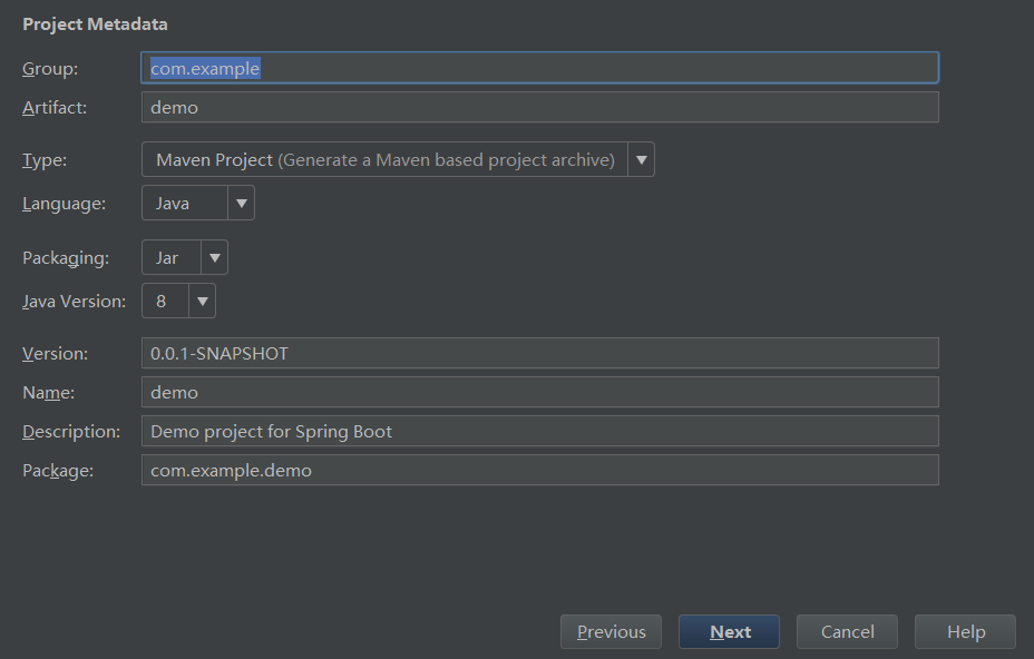Initialization failed for 'https://start.spring.io' Please check URL, network and proxy settings ...
