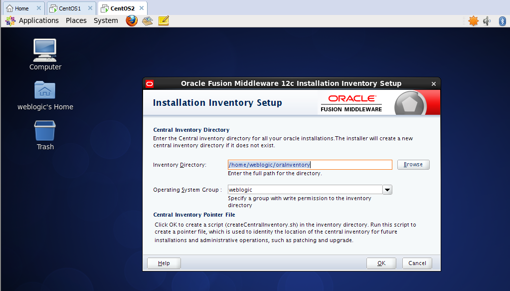 虚拟机centos64安装weblogic12c安装遇到的问题no X11 Display Variable Was Set。。。。 Csdn博客 