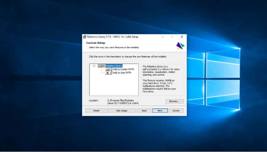 Robotics Library官方教程一：Windows下安装RL-CSDN博客