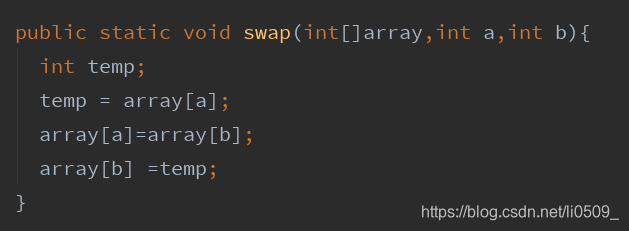 Java 中的swap交换函数java Swap函数 Csdn博客