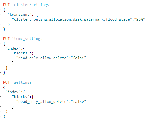 Es报错 Forbidden12index Read Only Allow Delete Api Read Only Elasticsearch Indices Csdn博客 