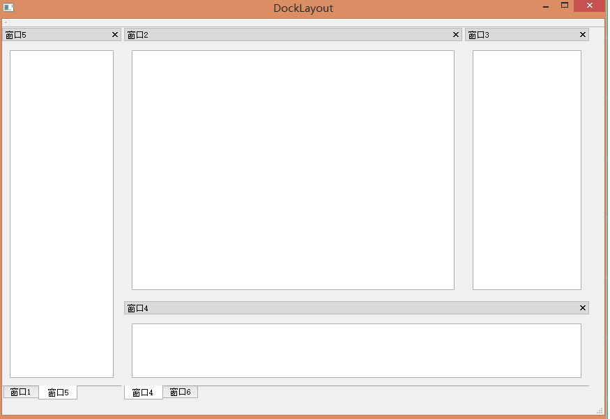 Qt中使用QDockWidget实现类似VS界面布局_c++qt布局类似vs拖拽-CSDN博客