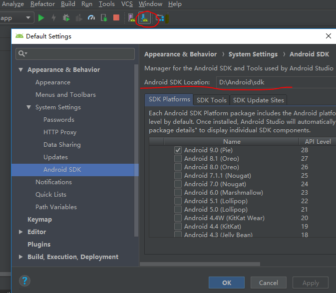 在Android Studio 中使用ADB命令模拟手机各种状态（记录中...）_adb shell dumpsys battery set usb 0-CSDN博客