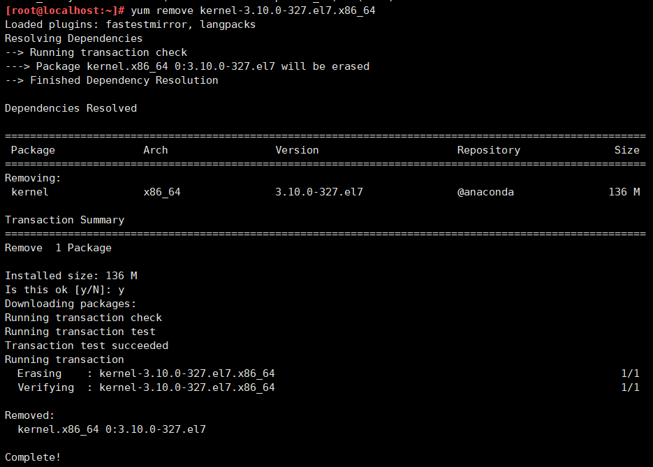 Centos7修改内核版本 Centos7 6 内核版本 Csdn博客