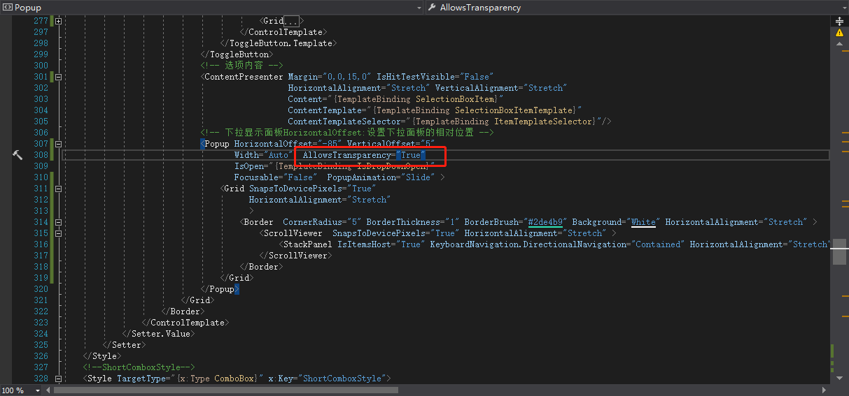 WPF的Popup背景色为透明时变成黑色问题_wpf 日期popup 背景色-CSDN博客
