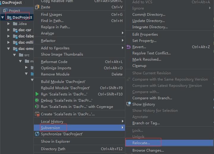 IDEA修改SVN地址_idea svn relocation-CSDN博客