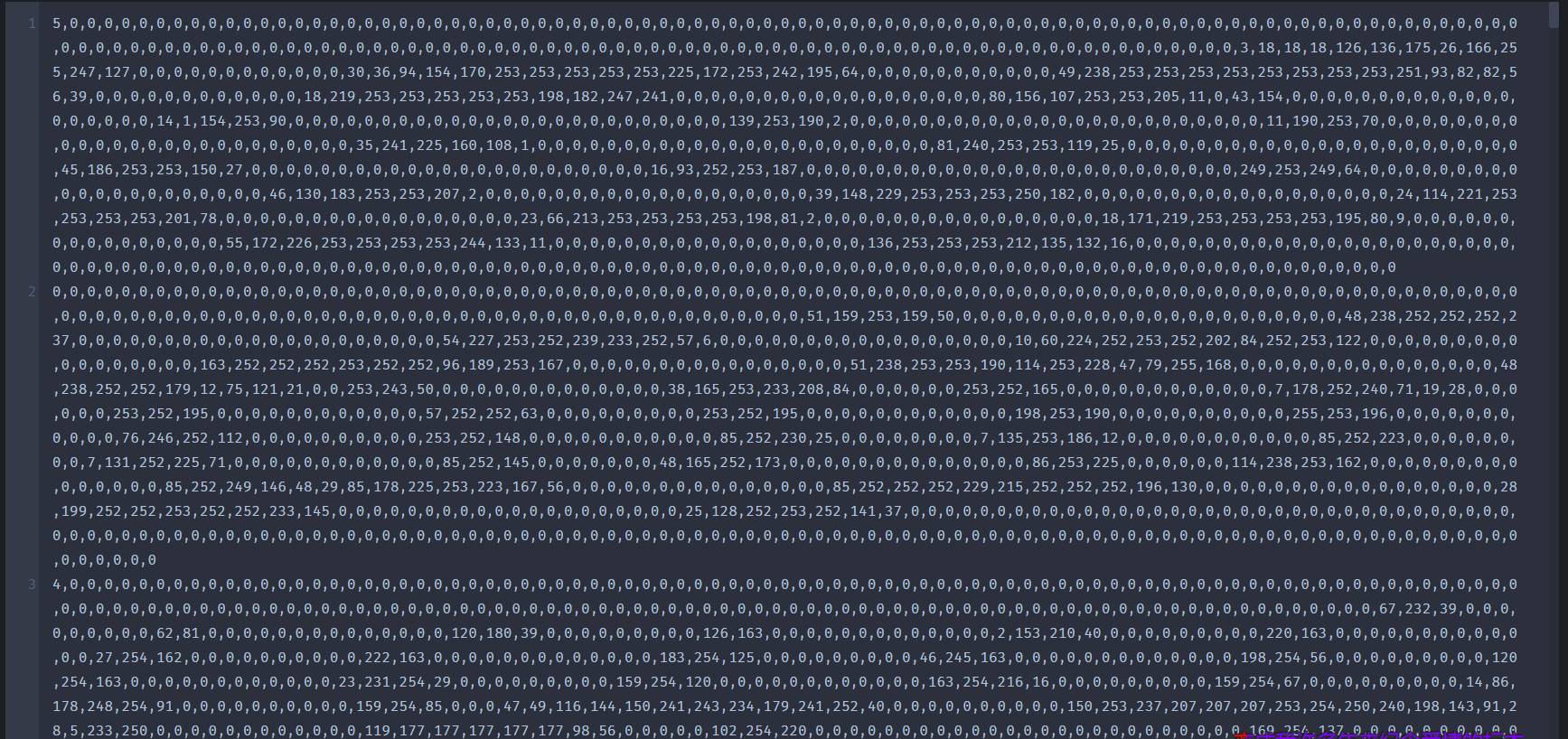 神经网络——实现MNIST数据集的手写数字识别_mnist 100csv-CSDN博客