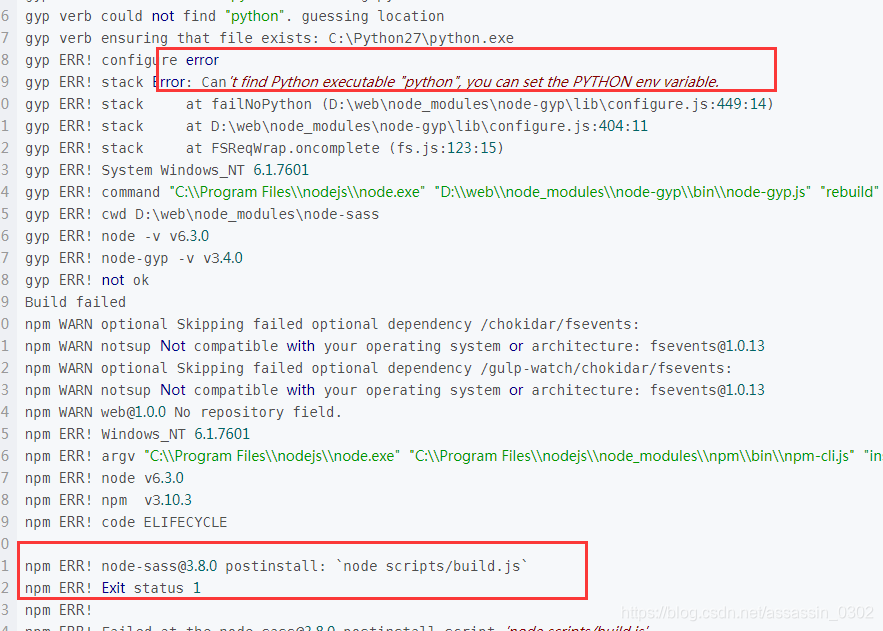 Error Cant Find Python Executable Python You Can Set The Python Env Variable解决办法error