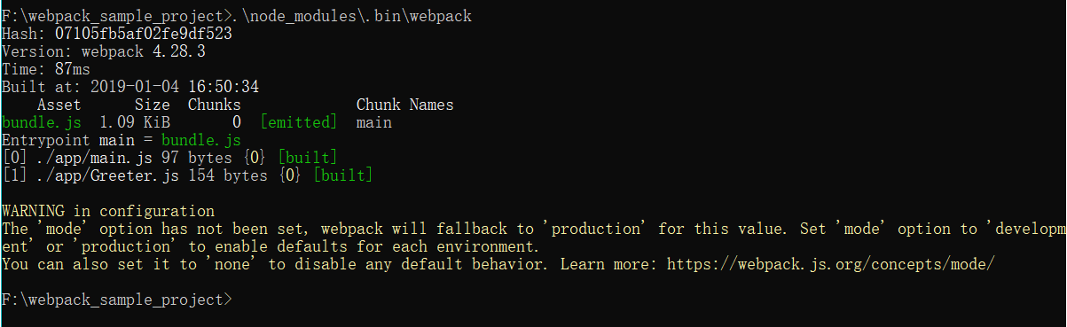 Webpack三种打包方式：（以下所有命令都是windows下执行的）_windows命令行的pack怎么用-CSDN博客