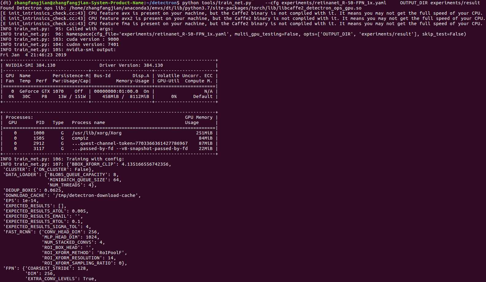 detectron训练模型_detectron2 预训练resnet50-CSDN博客