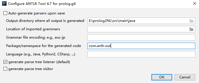 IDEA配置antlr4环境和使用_antlr antlr4-runtime-CSDN博客