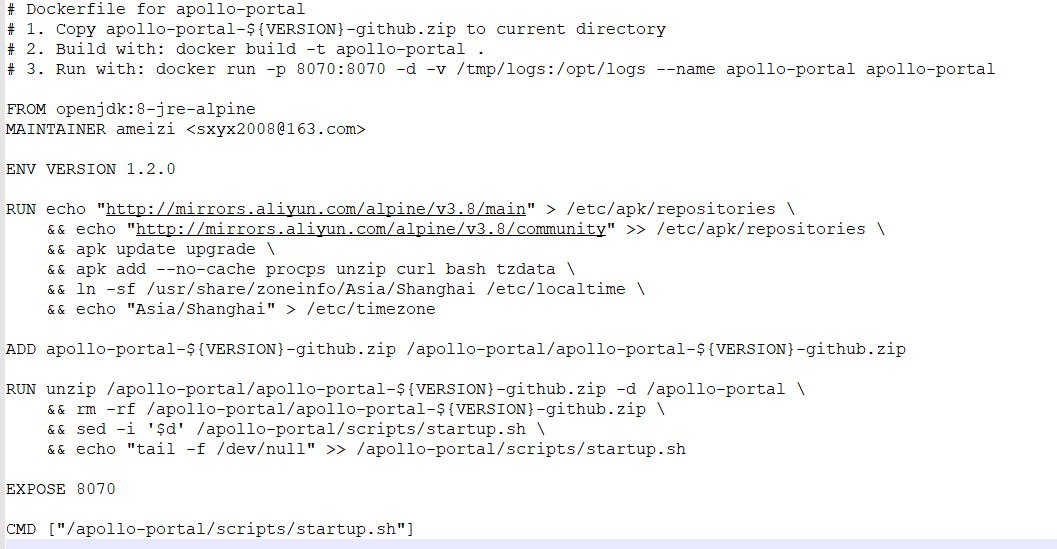 CentOS7使用docker部署Apollo配置中心_apache apollo 配置中心 镜像-CSDN博客