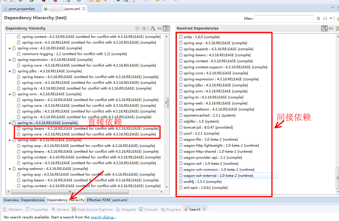 Eclipse中如何查看Maven项目中jar包的依赖关系_eclipse查看jar包依赖关系-CSDN博客