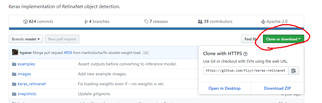 Retinanet训练自己的数据（2）：模型准备_retinanet 下载-CSDN博客