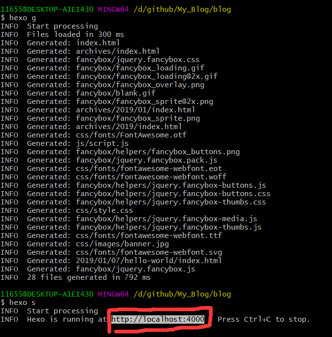 GitHub+Hexo搭建个人博客（包括更改主题）（实践成功）_githubhexo搭建博客主题为buretty-CSDN博客