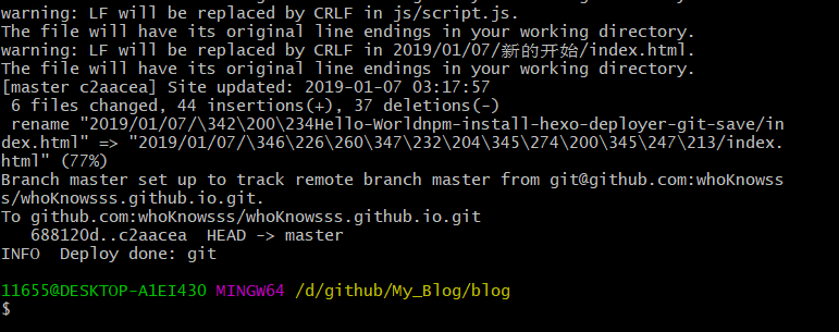 GitHub+Hexo搭建个人博客（包括更改主题）（实践成功）_githubhexo搭建博客主题为buretty-CSDN博客