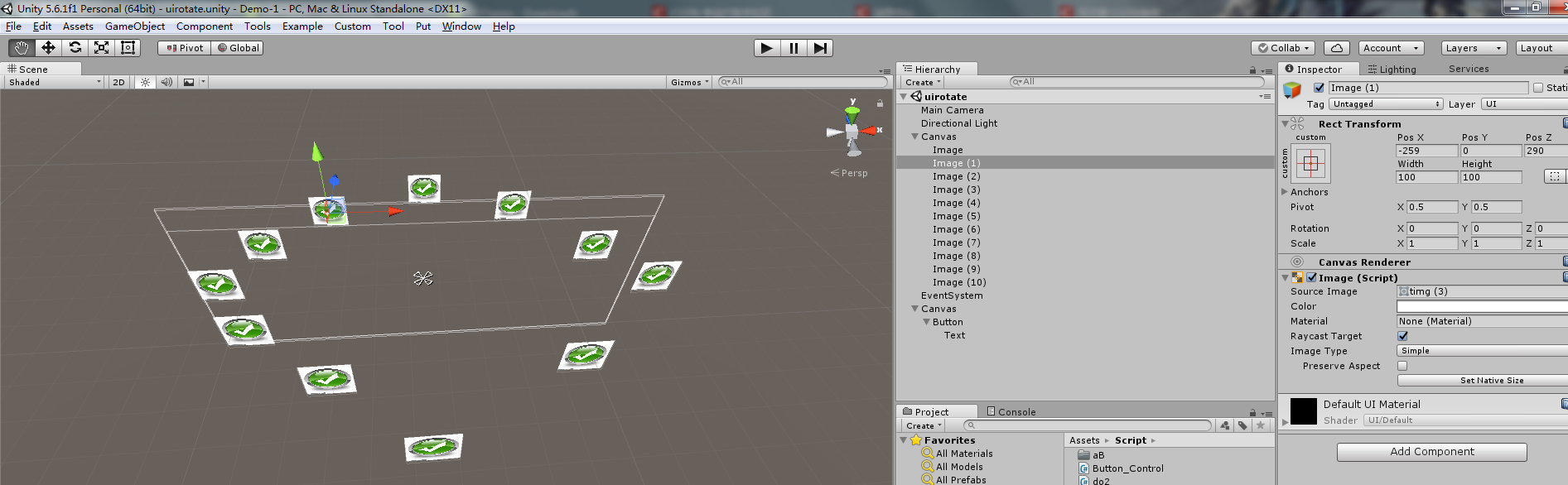 【Unity3D-UGUI系列】实现UI菜单列表，滑动展示UI_恬静的小魔龙的博客-CSDN博客_unity 滚动ui