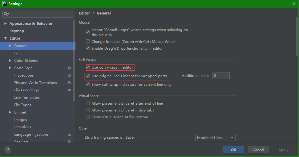 PyCharm 代码自动换行_pycharm2021 use soft wraps in eitor-CSDN博客