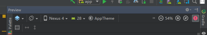 Android Studio 视图预览不显示了，_parent="base.theme.appcompat.light.darkactionbar" -CSDN博客