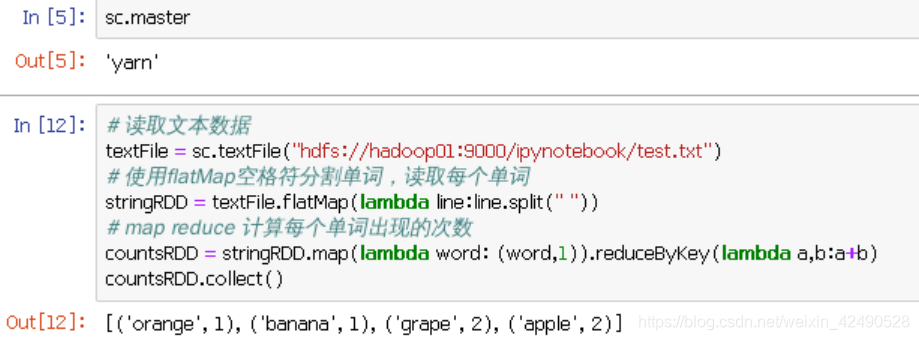 5 Wordcount(jupyter)jupyternotebook统计单词出现次数的代码 Csdn博客