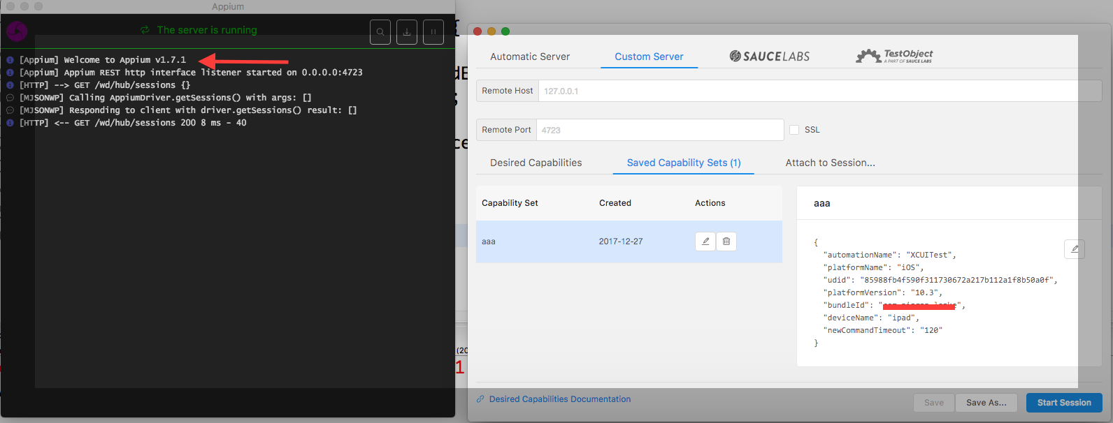 Appium appium 出现报错 could not connect to server are you sure it's running?_error: could not ...