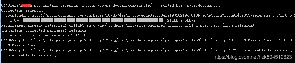 Python之pip安装失败 Could Not Find A Version That Satisfies The
