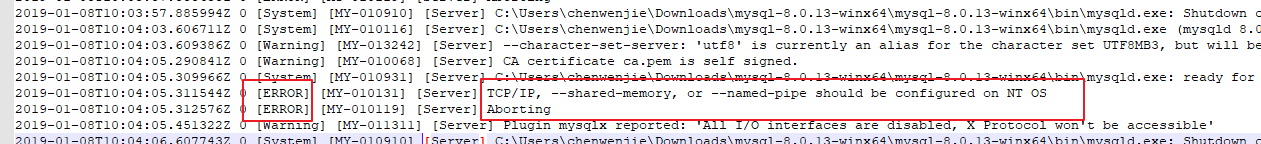 Windows系统下mysql服务启动后立即关闭问题 排查及解决方法windows本机服务自动关闭csdn Csdn博客 