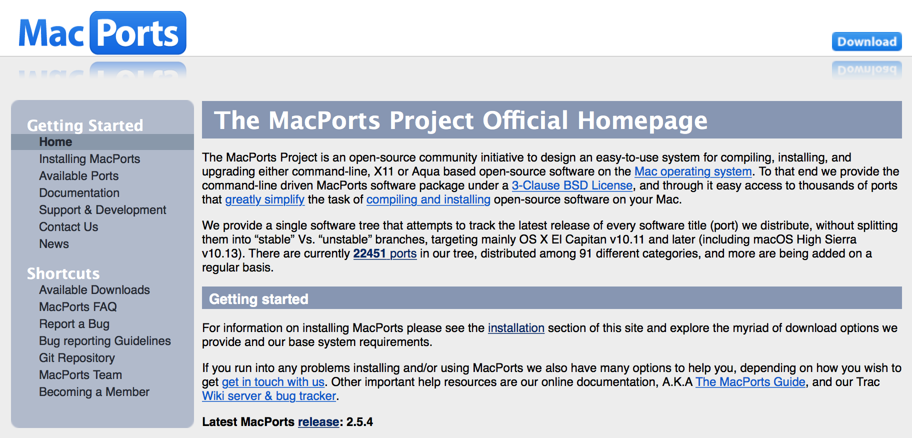 Mac OSX 苹果电脑 安装 MacPorts_installing macports-CSDN博客