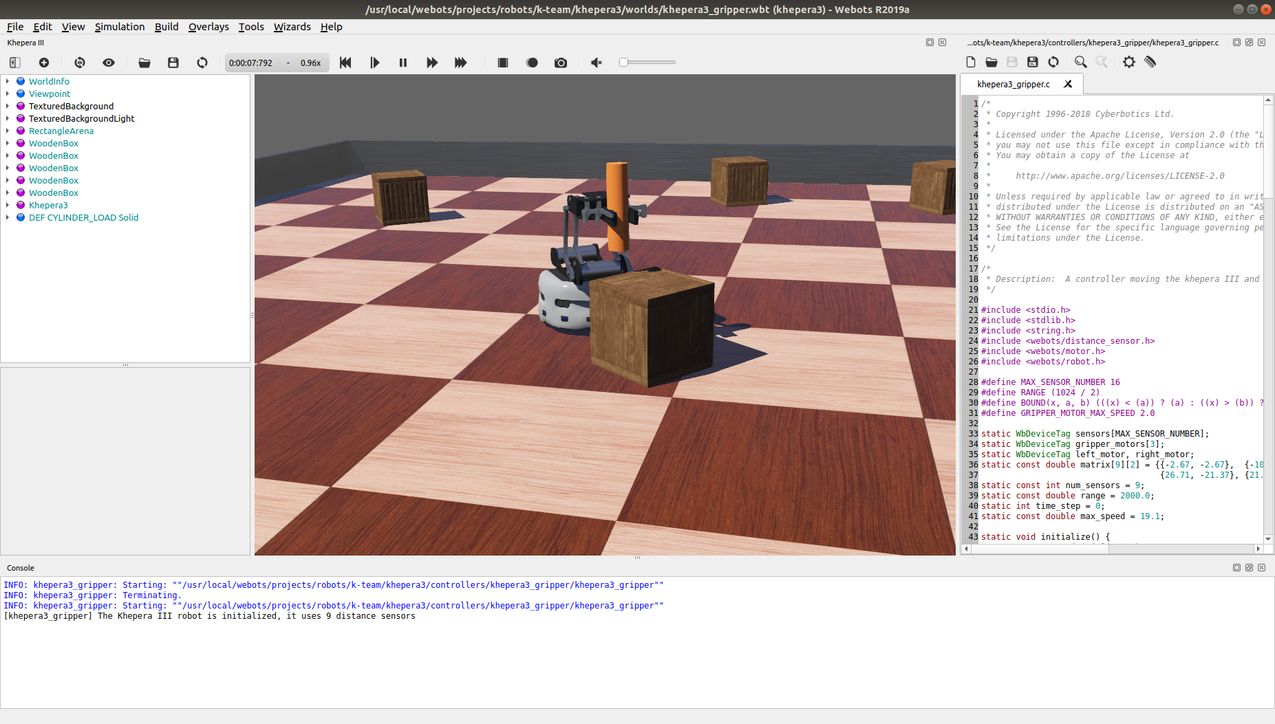 Webots R2019和ROS使用笔记（机器人仿真软件与操作系统）-CSDN博客