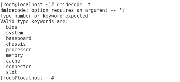 dmidecode命令查看内存信息以及其他硬件信息_dmidecode -t memory-CSDN博客