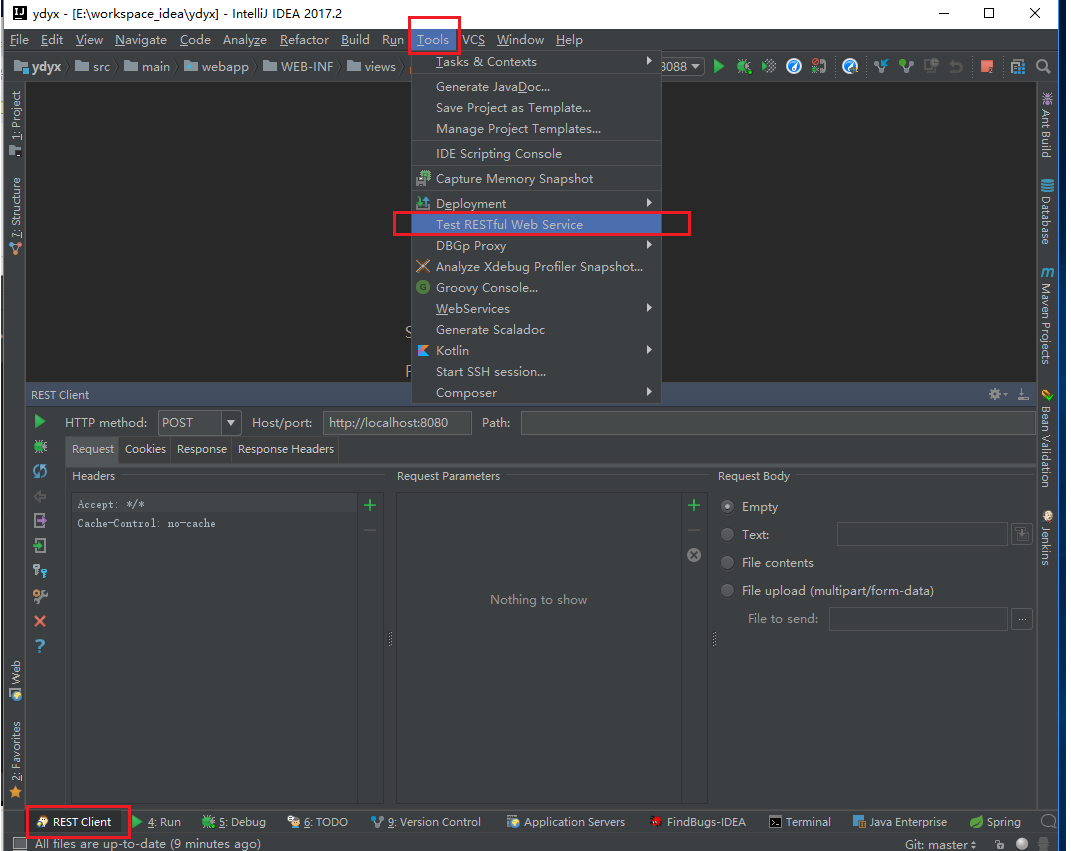 IDEA中使用Rest Client（类似postman）_idea配置postman-CSDN博客