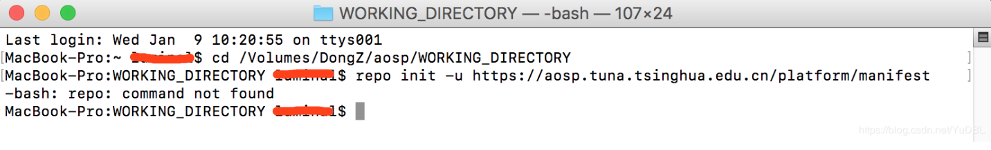 mac下载Android源码，提示 repo: command not found_mac command not found: repo-CSDN博客