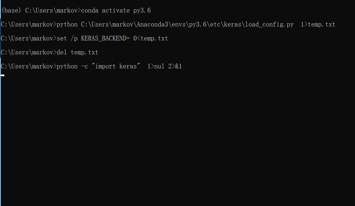 Win10 Anaconda conda install 命令安装CPU版本的keras 闪退问题解决_keras 会闪退-CSDN博客