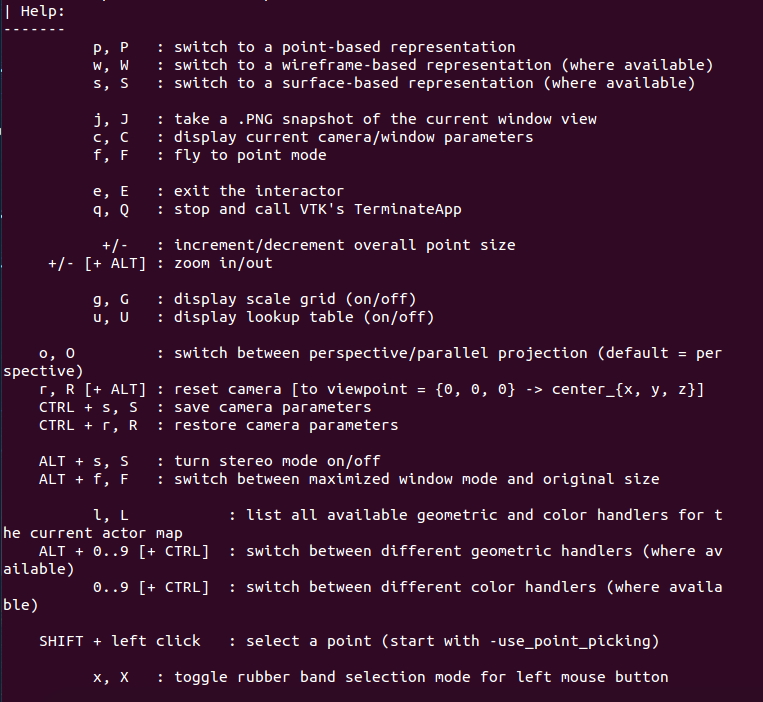 PCL可视化窗口的键盘控制_pcl键盘按键响应vtk-CSDN博客