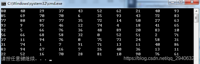 C Random 随机数c Random Csdn博客