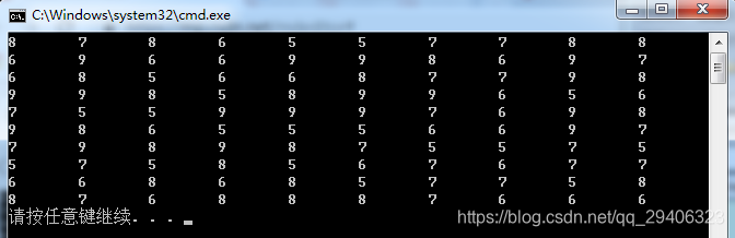 C Random 随机数c Random Csdn博客